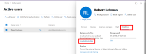 Get, Grant and Revoke access to another user’s OneDrive – JANAK KHADKA